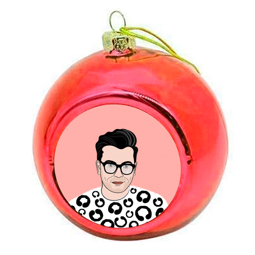Colourful Christmas baubles on ArtWOW: Cheeky Christmas Finger! by Adam ...
