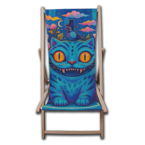 K-POP TIGER - canvas deck chair by Ms Doodle