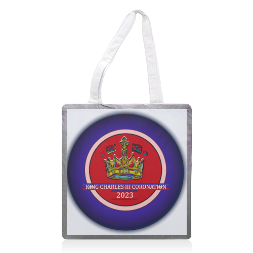 King Charles III Coronation Crown Blue Collection Part 2 - printed ...