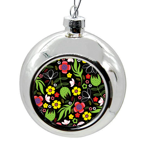 Colourful Christmas baubles on ArtWOW: Happy Retro Smiling Sunrise ...