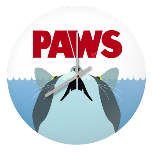 PAWS - Spoof movie poster inspired by classic cult horror film JAWS ...