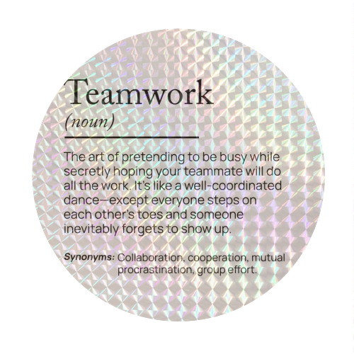 Buy circle stickers Teamwork Definition Office Decor Company Team ...